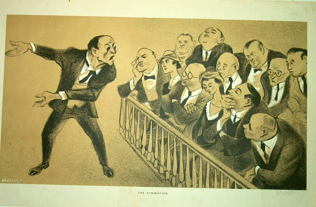 THE SUMMATION William Gropper